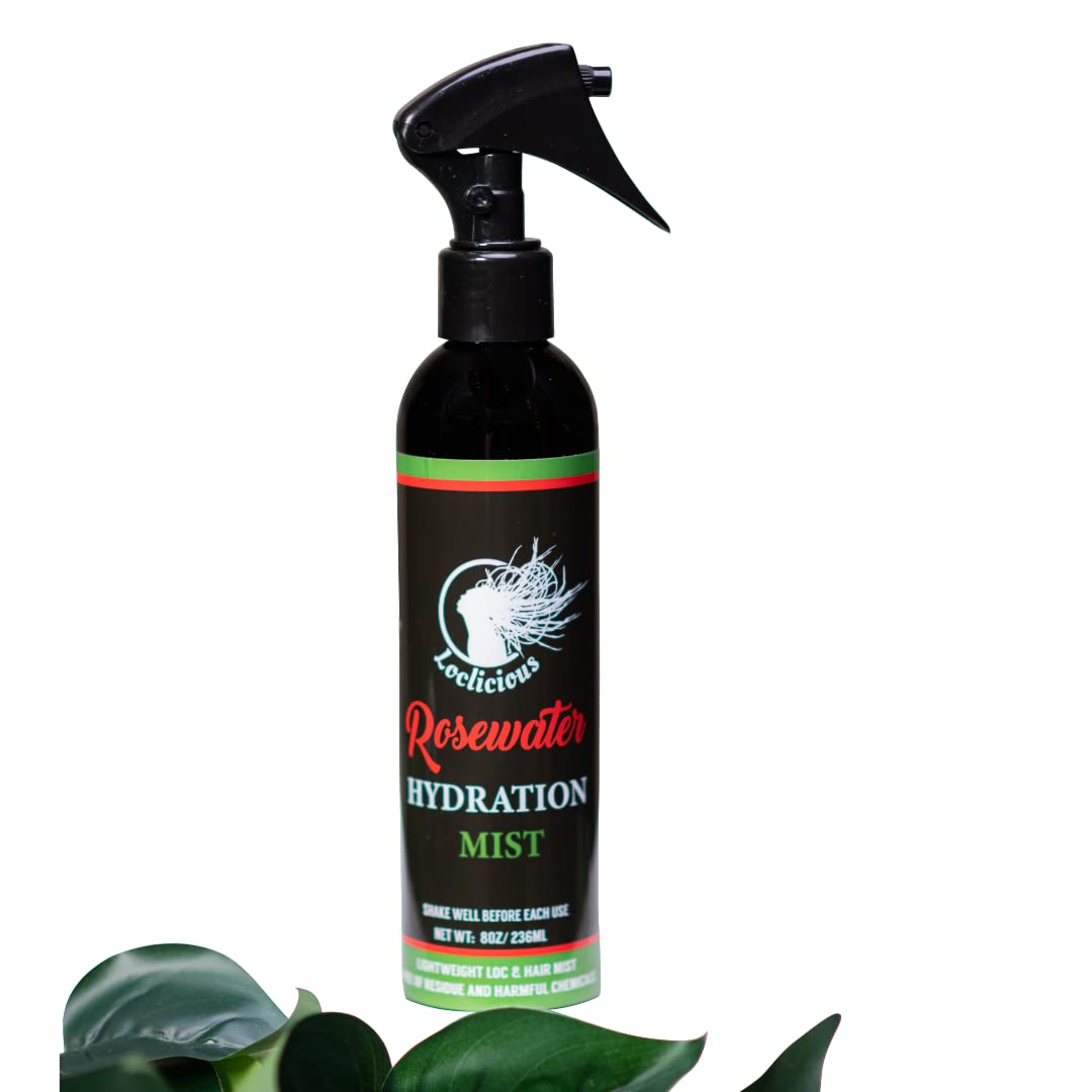 ESSENTIAL OIL LOC AND NATURAL HAIR MOISTURIZING SPRAY | The Doctor Edges